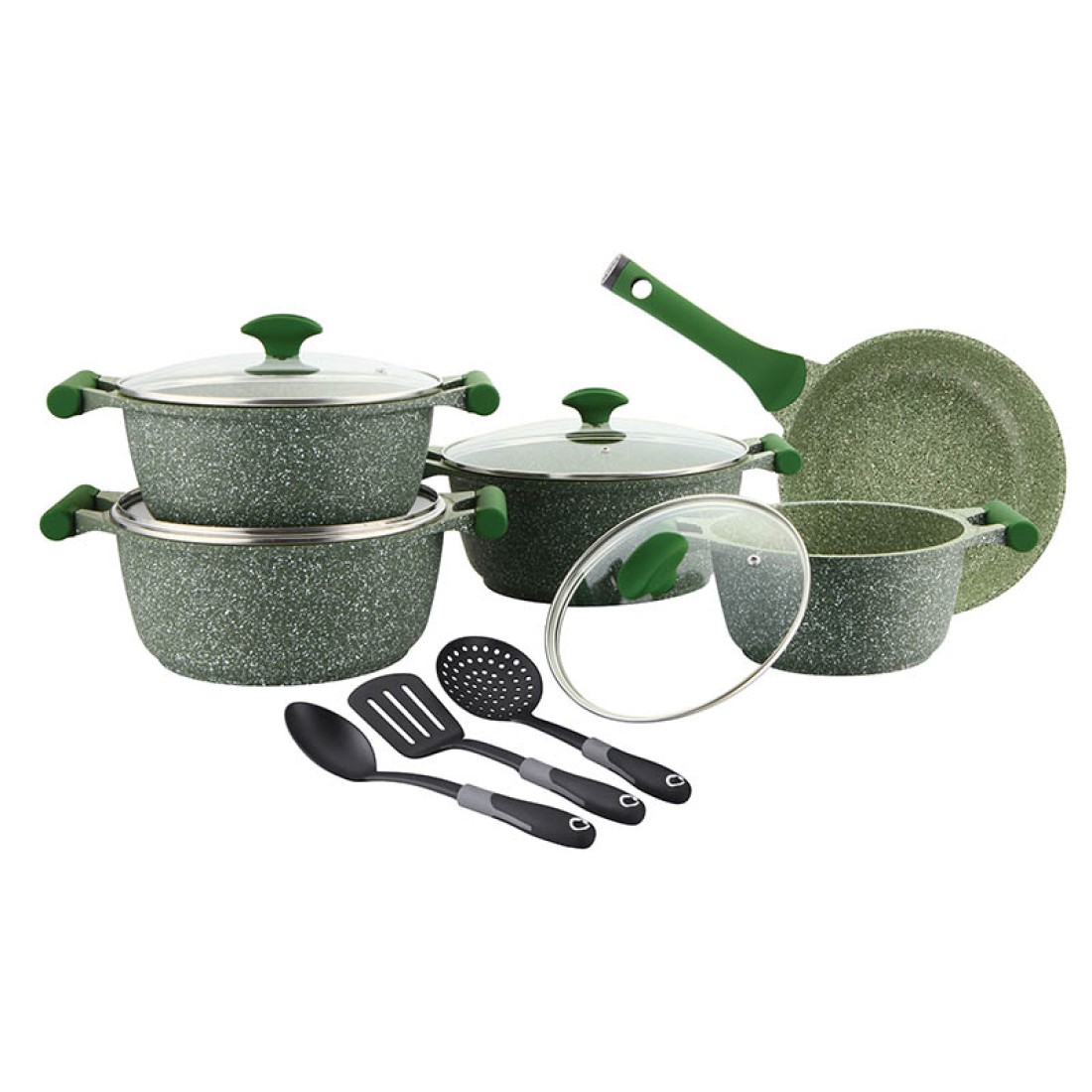 Prestige Essentials 12Pcs Cookware Set | FF Watch Company WLL