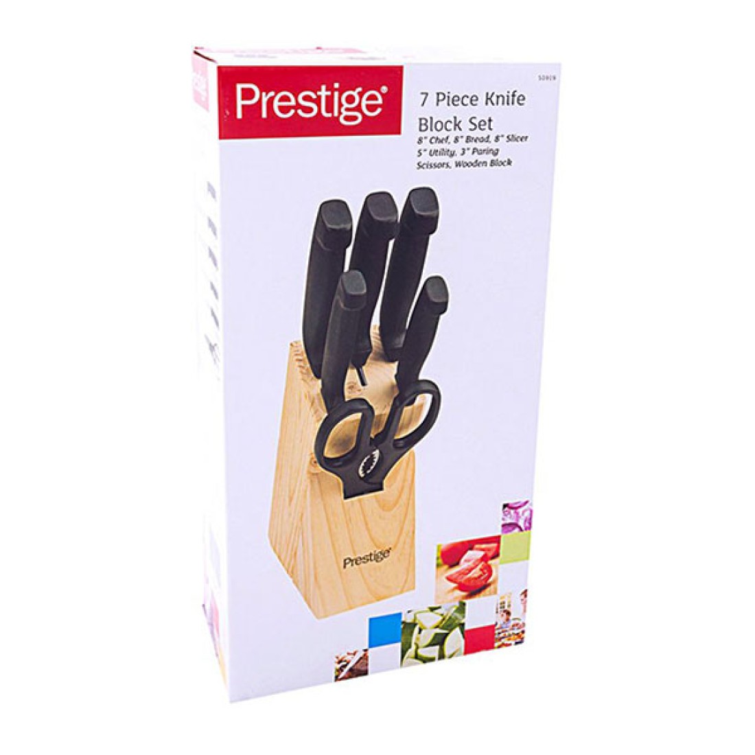 Prestige 7 Pcs Knife Block Set | ffwatchco.com